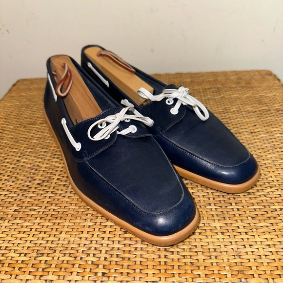 Bally | Shoes | Vintage Bally Altima Womens Size 7m Navy Blue Leather ...